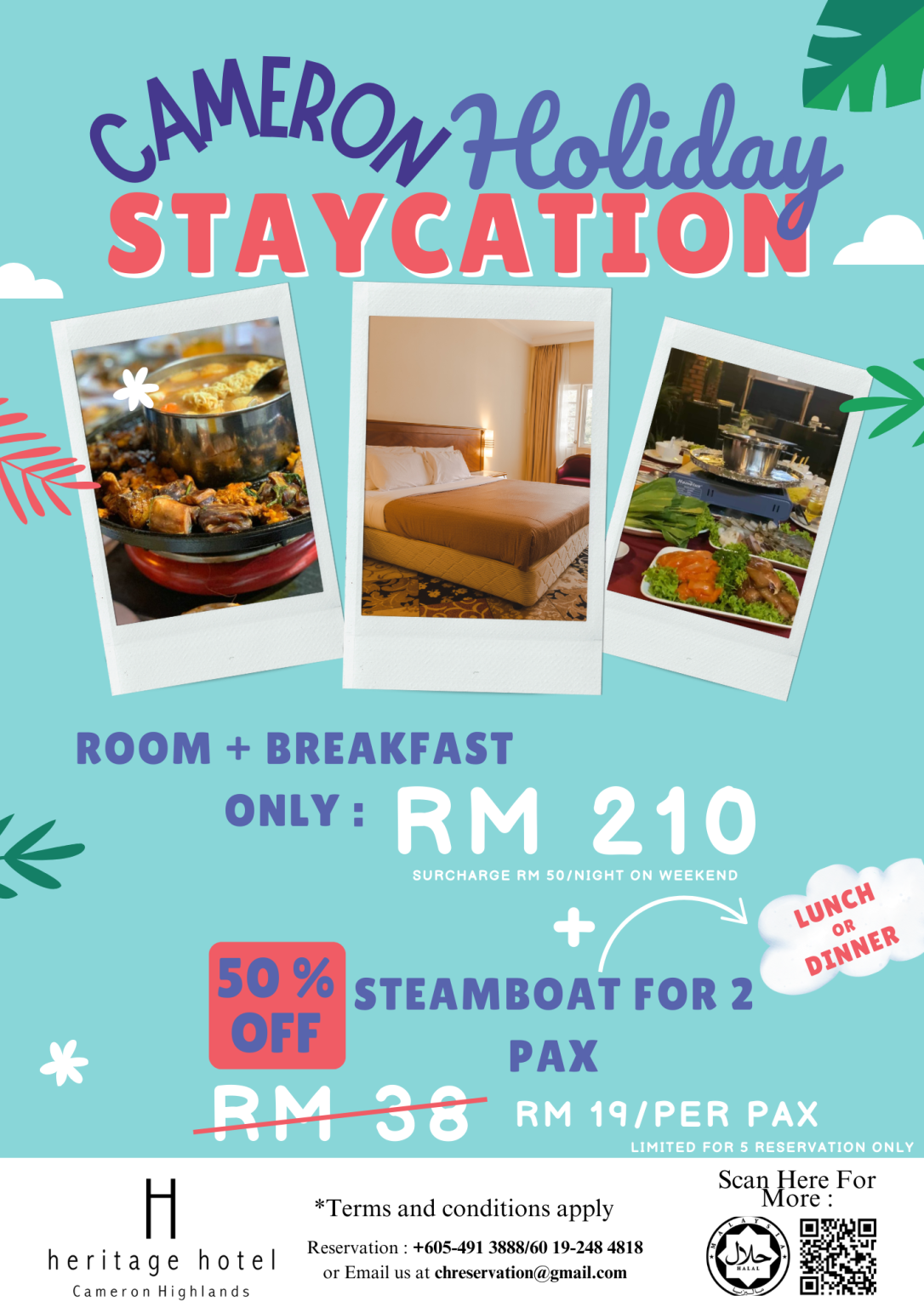 Promotions - Heritage Hotel - Cameron Highland